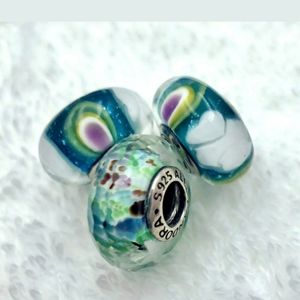 Pandora | Jewelry | Pandora Rainbow Murano Set | Poshmark